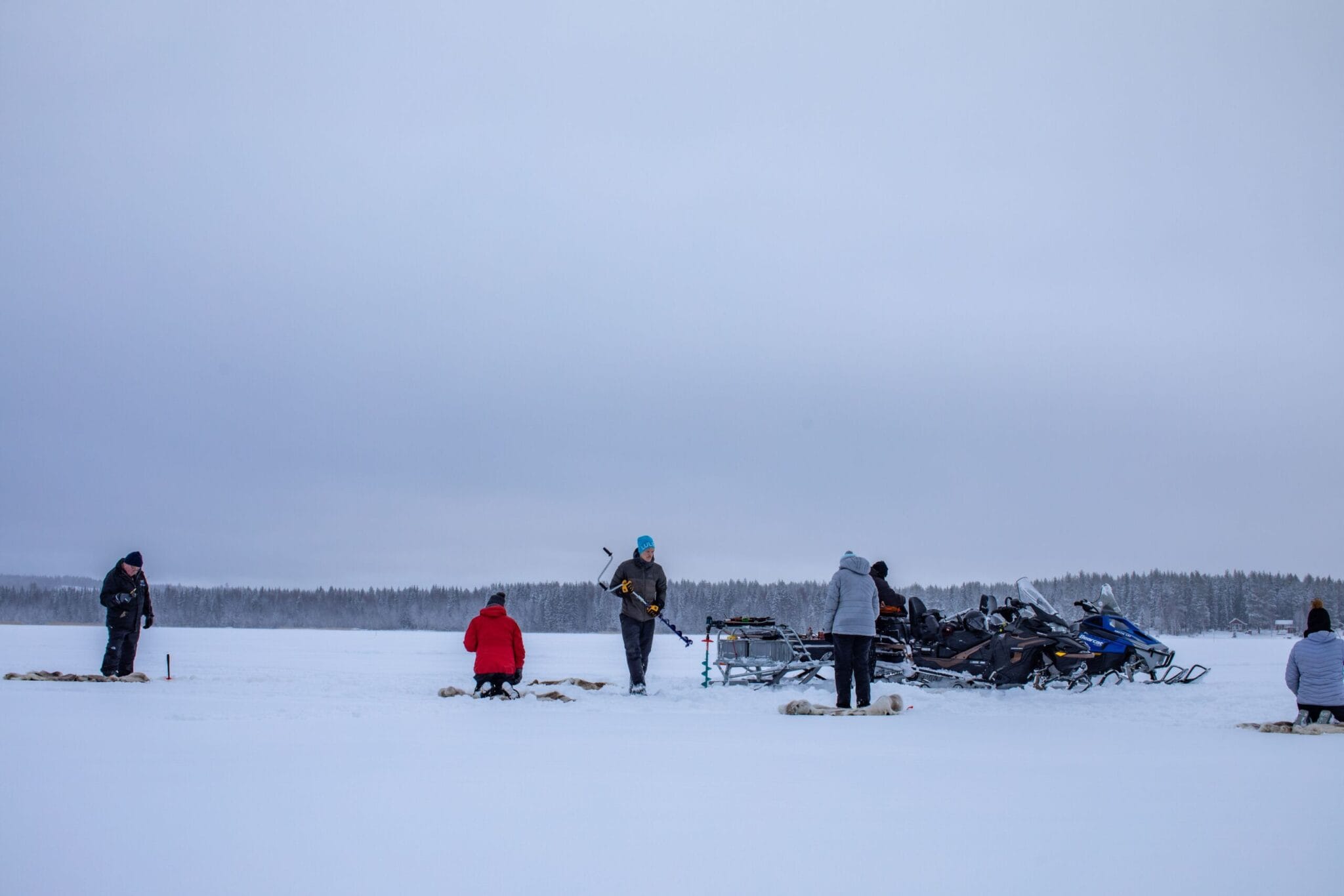 Ice fishing - Explore Luleå