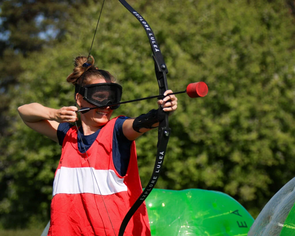 Combat archery tag - Explore Luleå