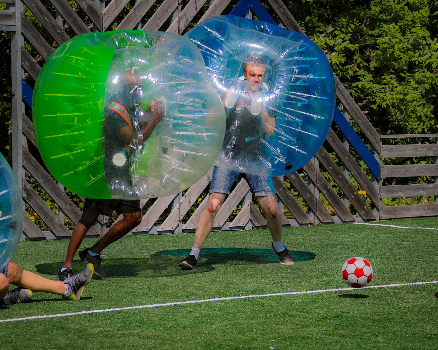 Bubble football - Explore Luleå